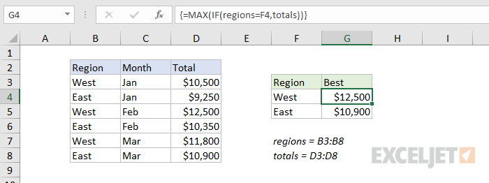 How To Use Formula Criteria 50 Examples Exceljet